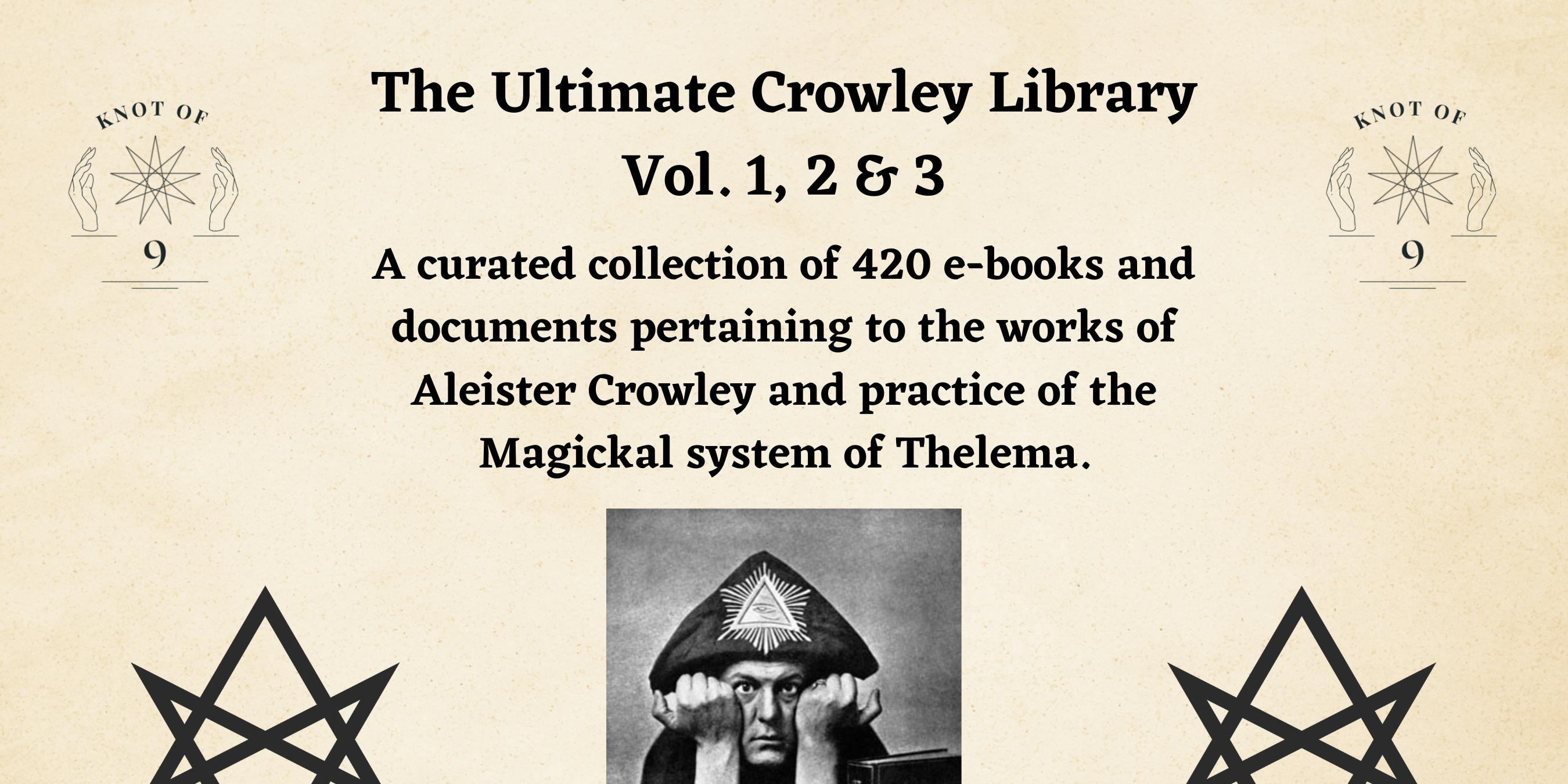 The Ultimate Crowley Library | Snipfeed
