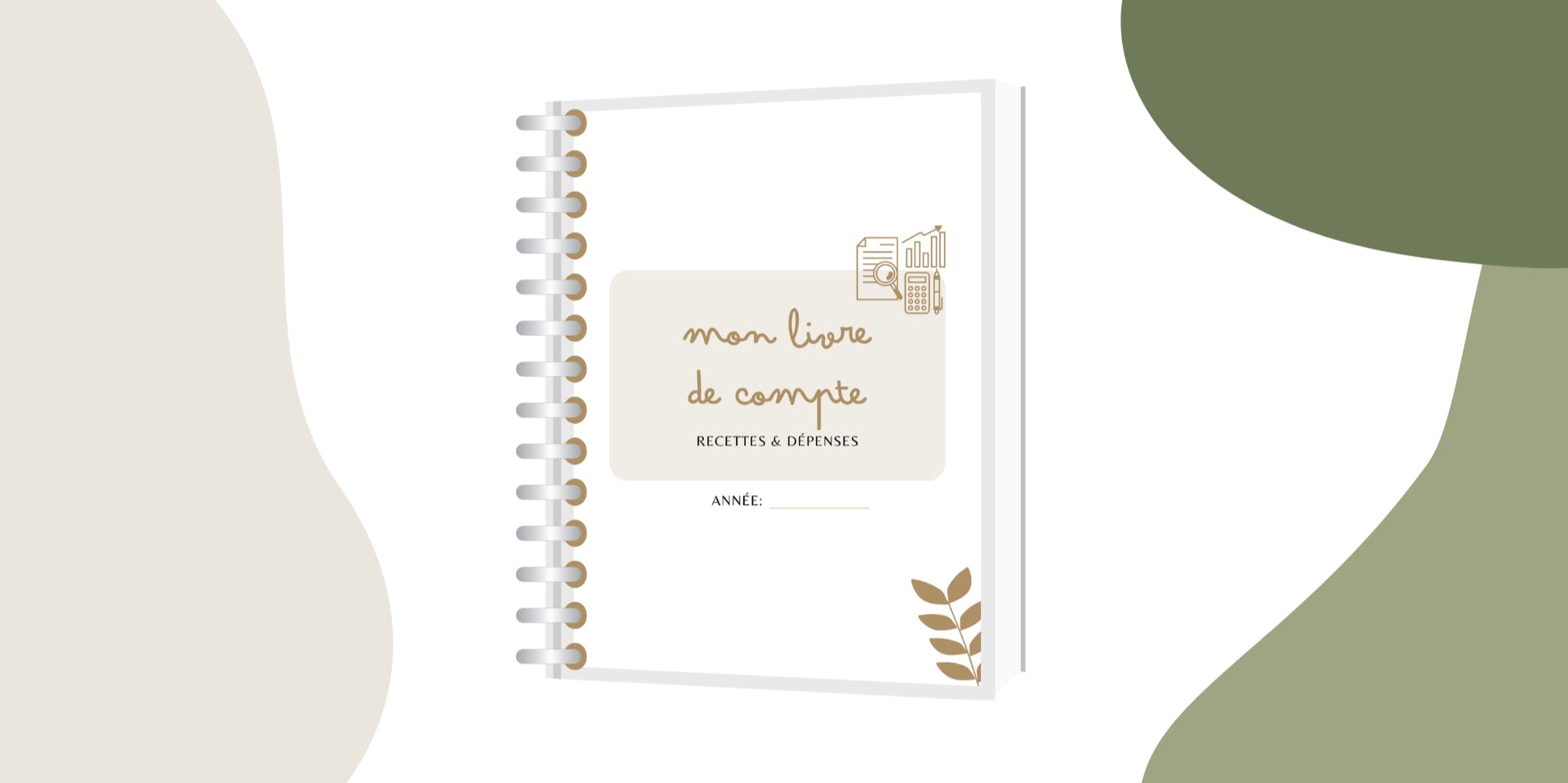 Planoly Creator Store | PDF à imprimer - MON LIVRE DE COMPTE