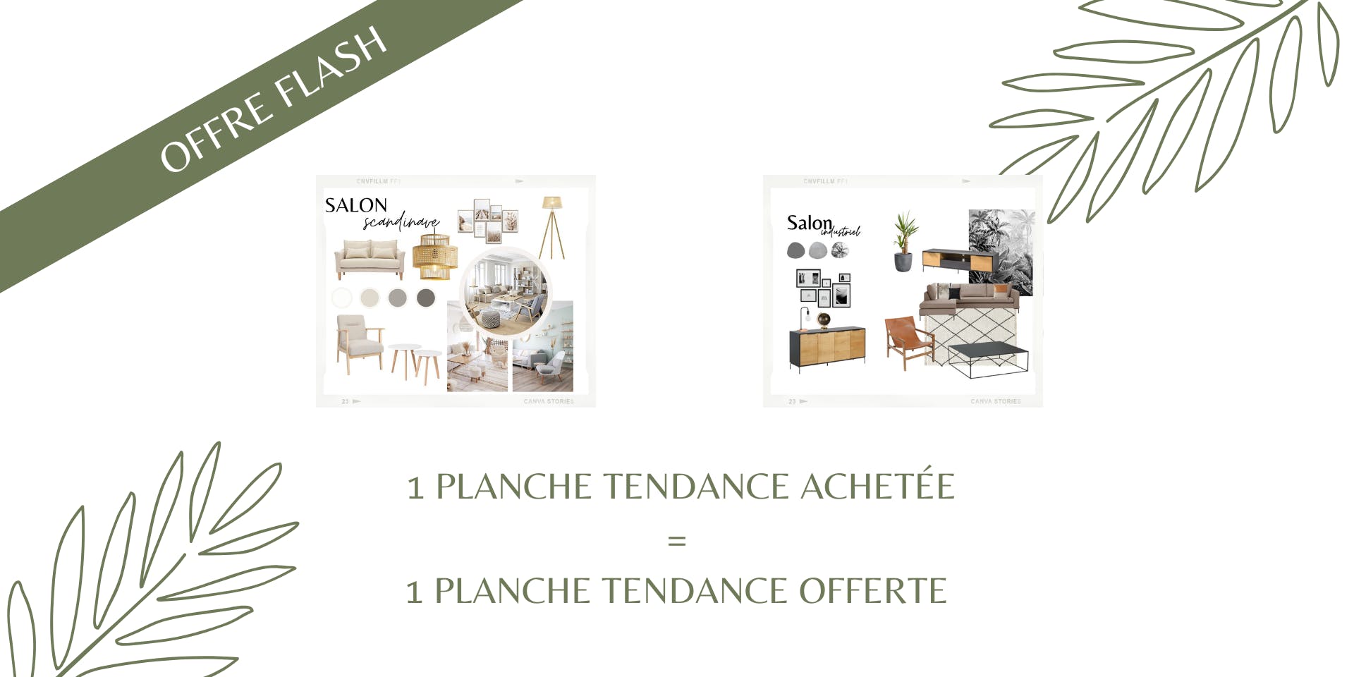 Planoly Creator Store | OFFRE FLASH - PLANCHE TENDANCE