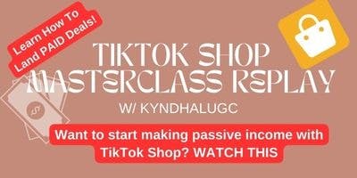 Planoly Creator Store | TikTok Shop Masterclass Replay